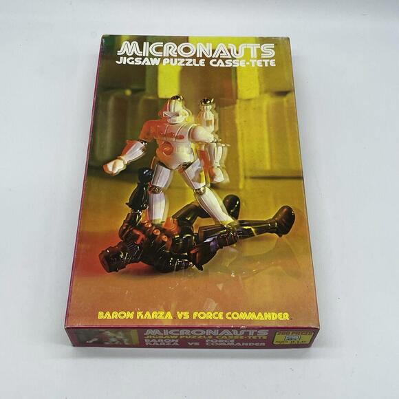 Toys | Micronauts 11x17 Robot Baron Karza Jigsaw Puzzle 20 Pcs Complete ...